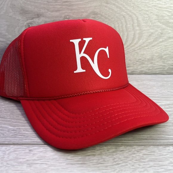 OTTO | Accessories | New Vintage Style Kansas City Royals Red Trucker ...